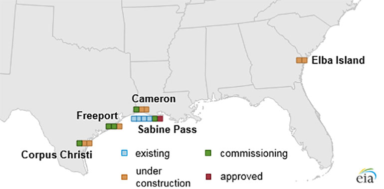 More Multi-Billion Dollar LNG Export Terminals to Start Producton in ...