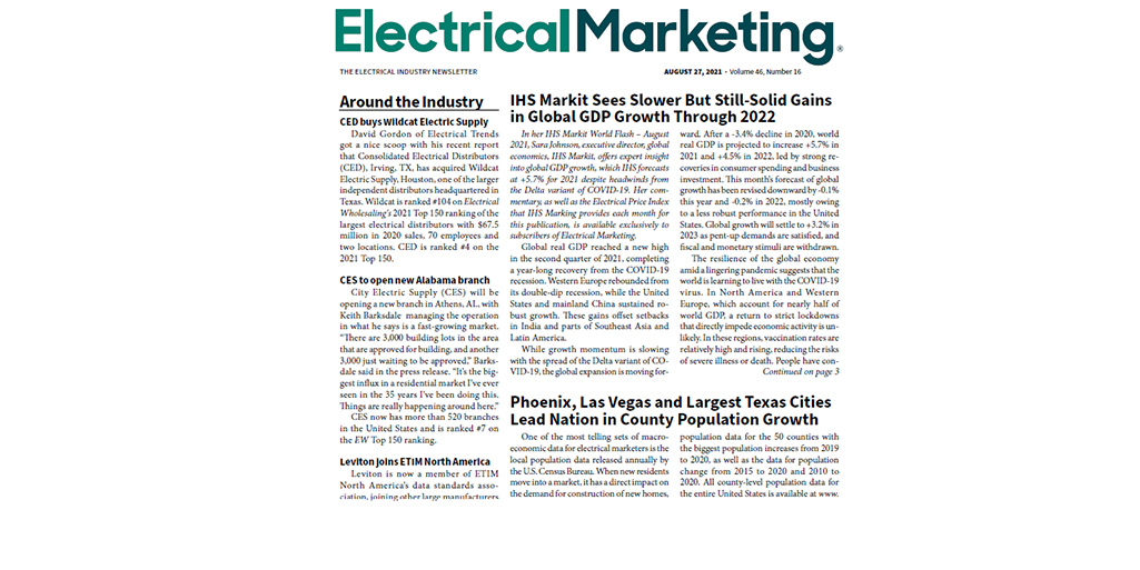 Current Issue | Electrical Marketing