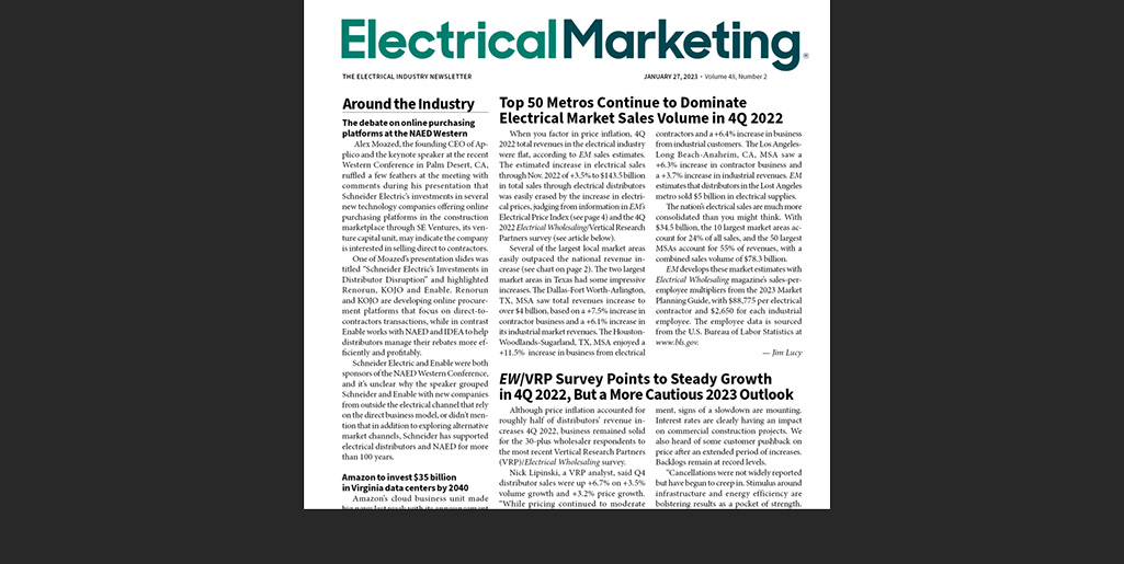 Current Issue | Electrical Marketing